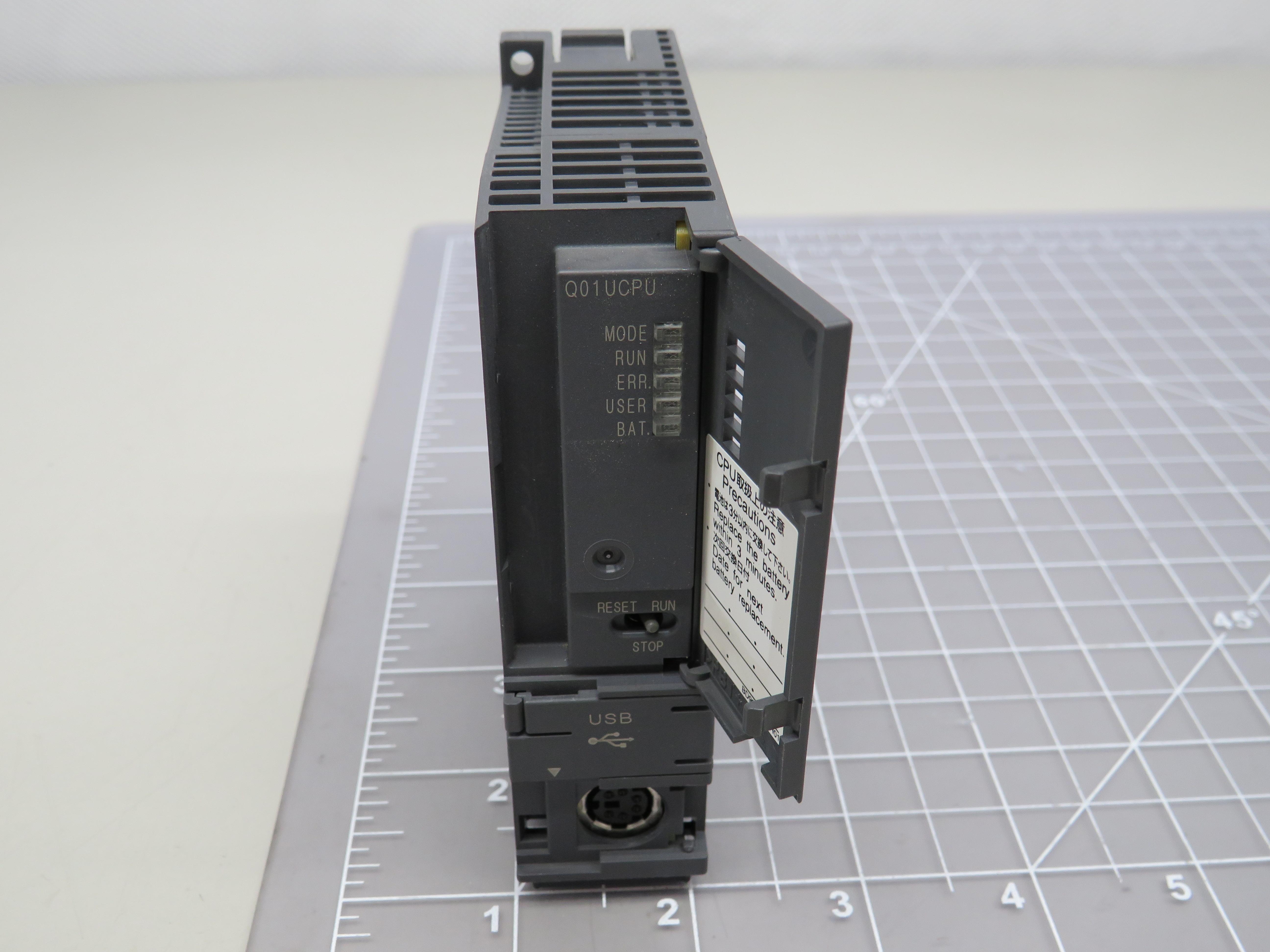 Mitsubishi Q01UCPU Melsec-Q CPU Unit T157795 | eBay