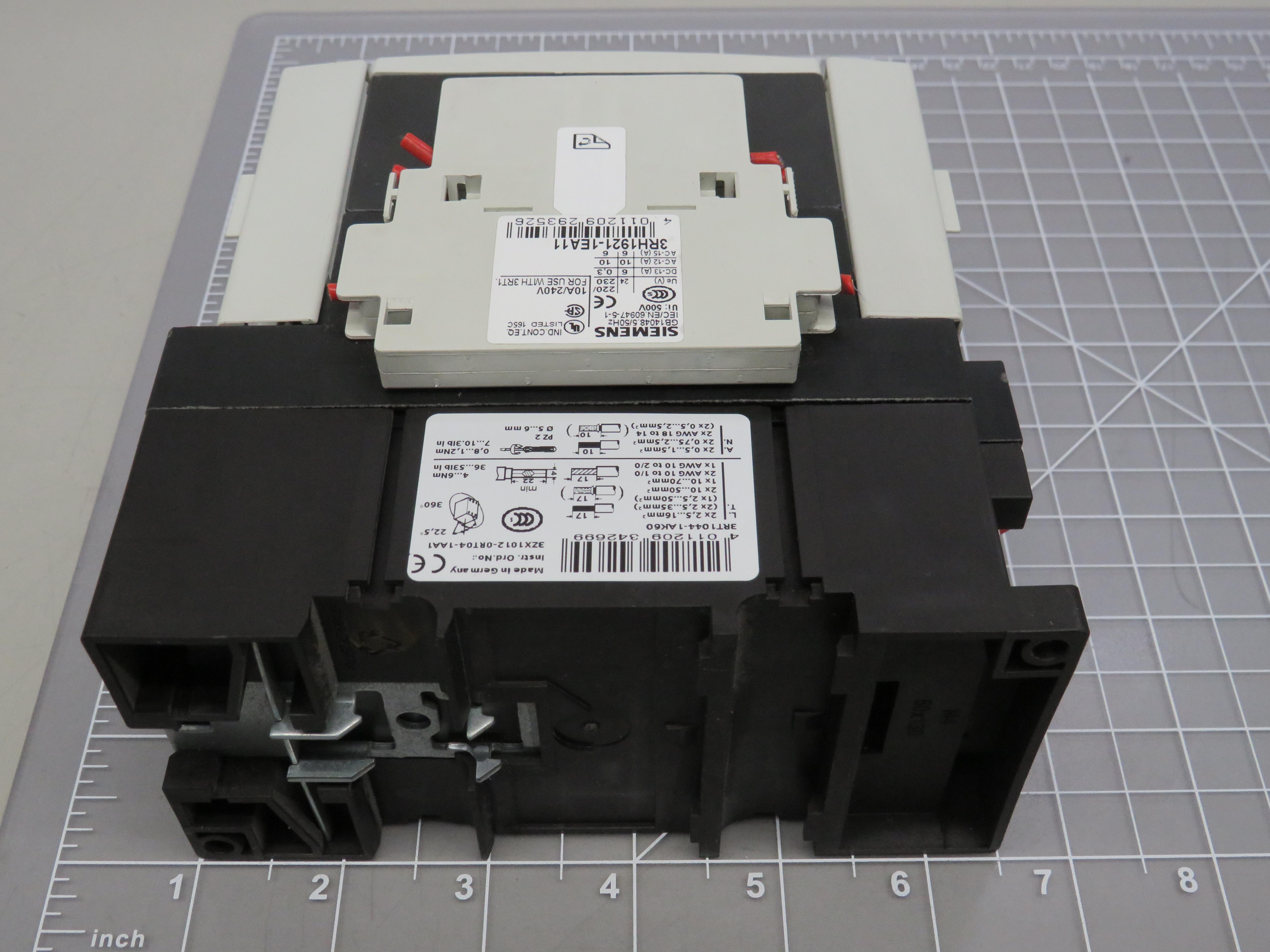 Siemens GB14048.4/50Hz 3TR1044-1A..0 Contactor T160263 | eBay