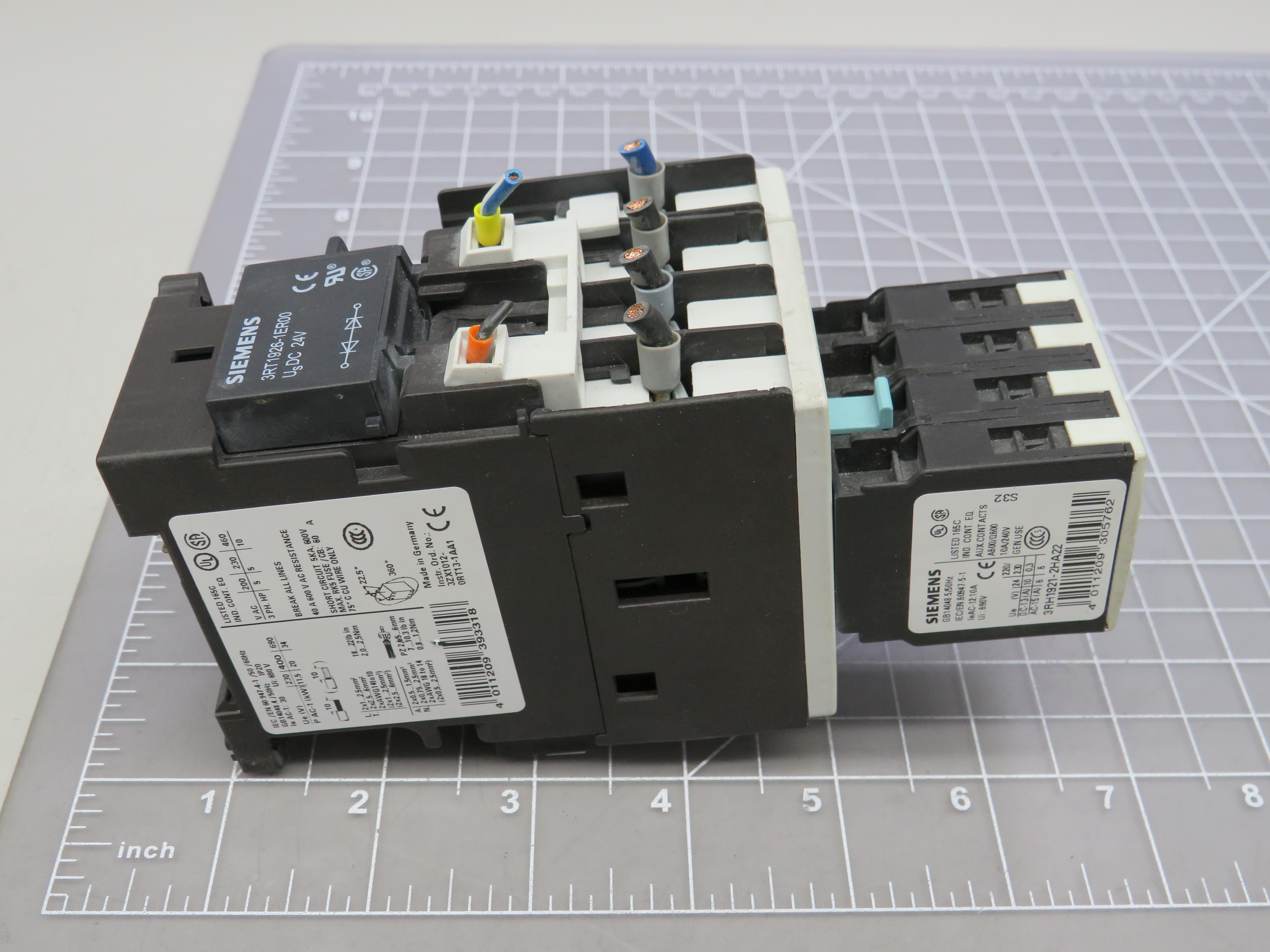 Siemens GB14048.4 60 947-4-1 Contactor T164131 | eBay